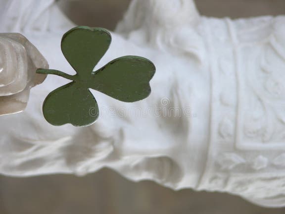 Saint Patrick statue stock image. Image of irish, patron - 2055069