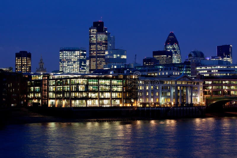 London Waterfront stock photo. Image of towers, london - 29741440