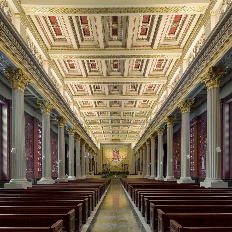 Saint Peter in Chains Cathedral of Cincinnati Editorial Stock Photo ...