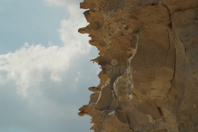 Saint Peter Pools Malta Rock Formation Hole on Rocks Stock Photo ...