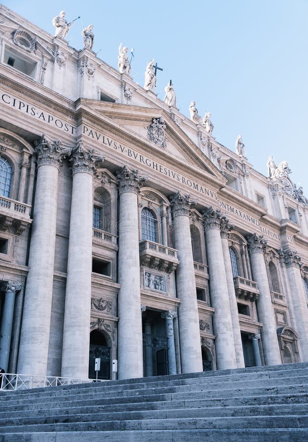 Saint Peter s Basilica. stock image. Image of vatican - 240363045