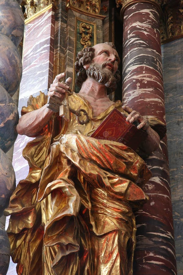 Saint Peter the Apostle stock image. Image of color, religion - 13626879