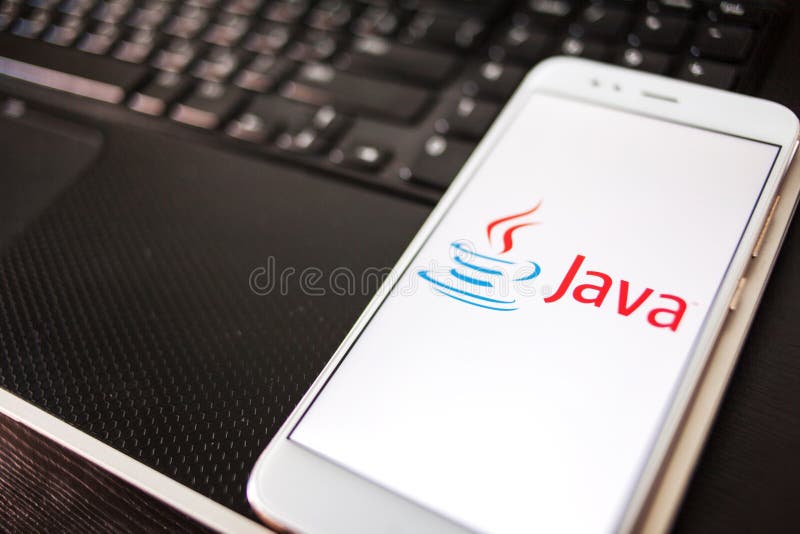 SAINT PETERSBURG, RUSSIA - MAY 16, 2019: Java Programming Language for ...