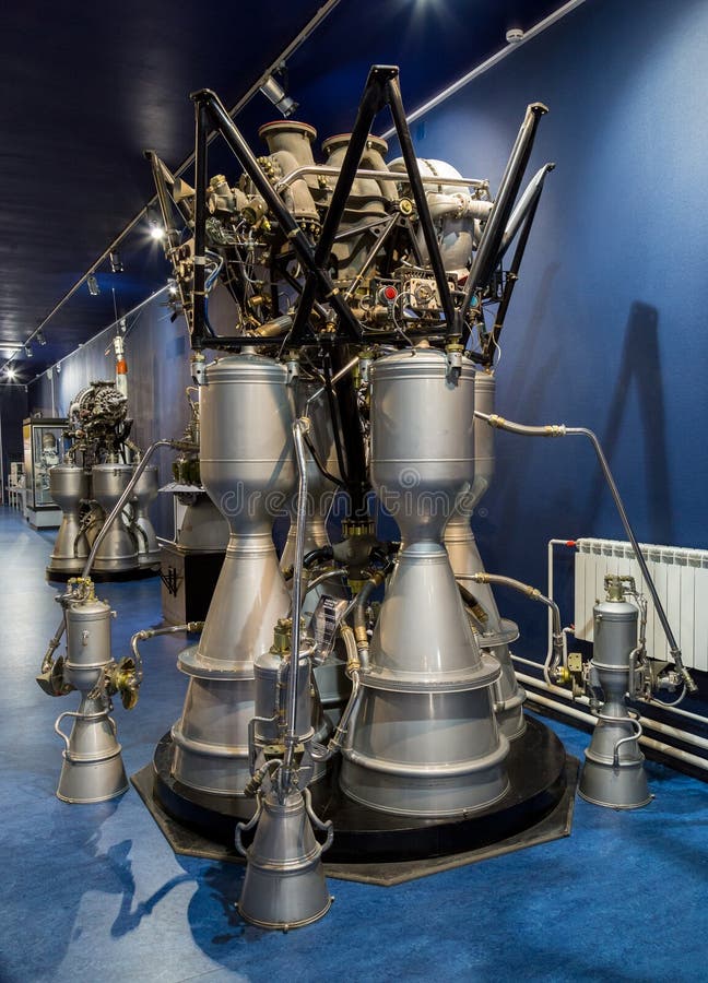 Saint Petersburg, Russia - May 13, 2017: Russian Rocket Engine Saint ...