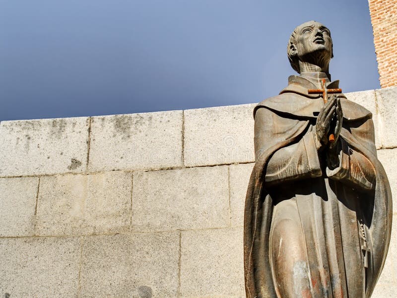 Saint priest stock photo. Image of sculpture, faith, religious - 18516764