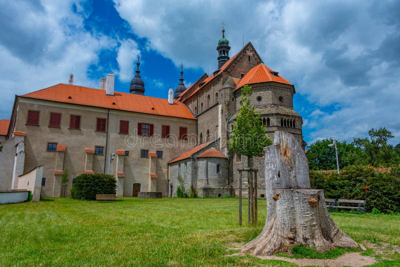 Saint Prokop Basilica in Trebic in Czech Republic Stock Photo - Image ...