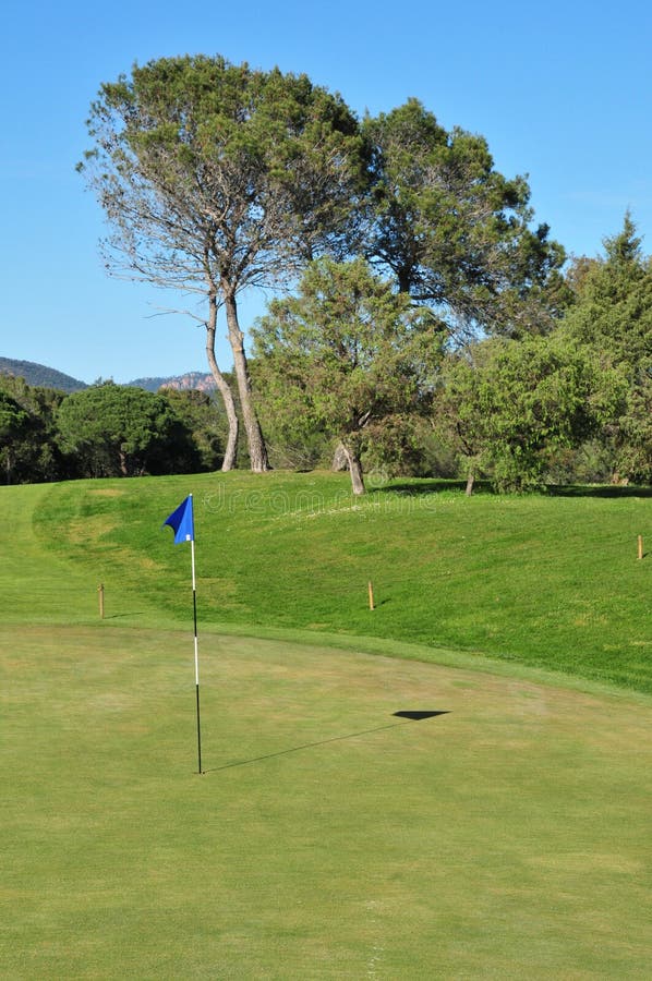 Saint Raphael; France - April 19 2016 : Golf Stock Image - Image of ...