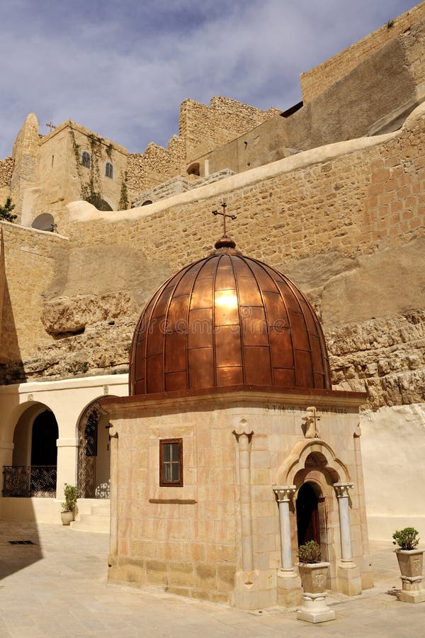 Saint Sabbas shrine. stock photo. Image of saint, exterior - 31482820