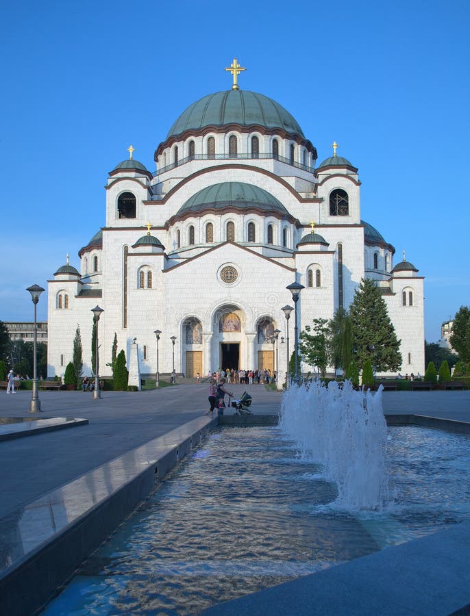 Saint Sava stock photo. Image of faith, history, cupola - 25999330