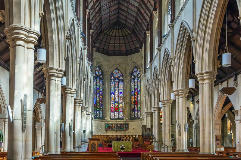 Saint Saviour`s Church, Dublin, Ireland Stock Photo - Image of religion ...