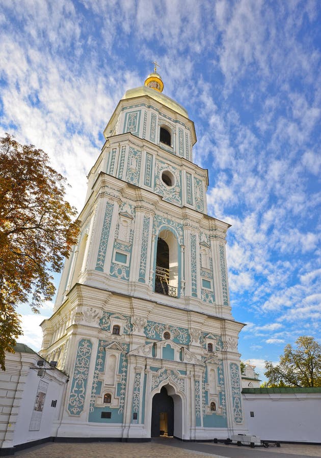 Saint Sophia Cathedral and Dramatic Sky Stock Photo - Image of ...