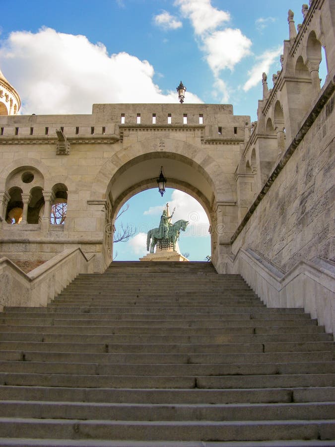Saint Stephen I statue stock image. Image of culture - 218798701