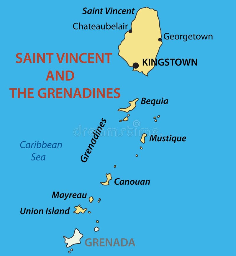 Saint Vincent and the Grenadines Chart Infographic Elements Stock ...