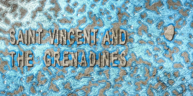 Saint Vincent and the Grenadines Chart Infographic Elements Stock ...