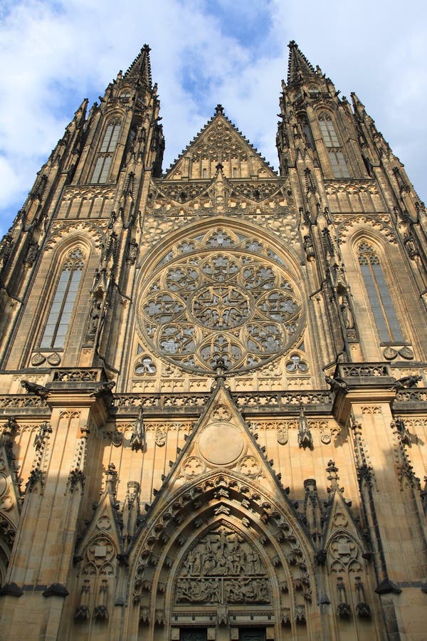 Saint Vitus cathedral stock image. Image of catholic - 16512273
