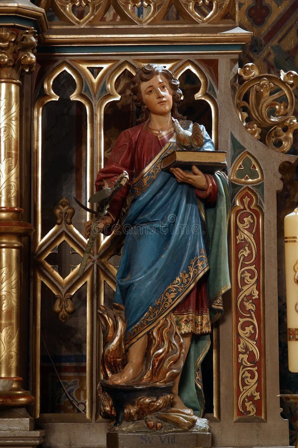 Saint Vitus stock image. Image of devotion, arhitecture - 90219207