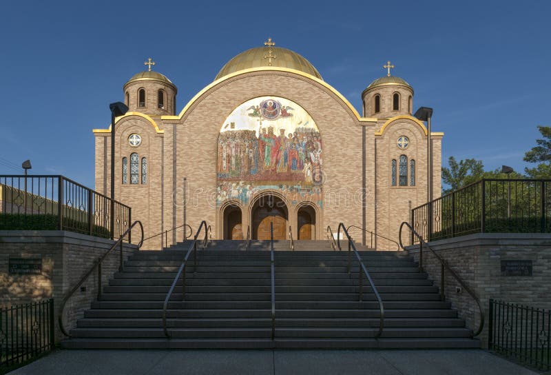 Saint Volodymyr And Saint Olha Ukrainian Catholic Church In Chic Stock Image Image Of Design