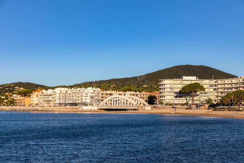 Sainte Maxime, Var, France stock photo. Image of seascape - 201658118