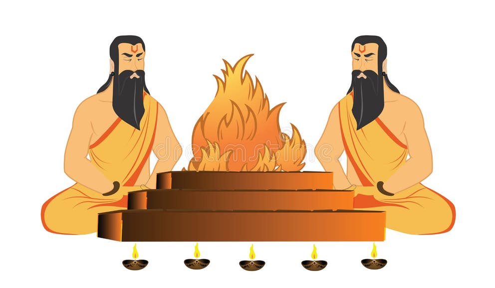 Yagya Stock Illustrations – 12 Yagya Stock Illustrations, Vectors ...