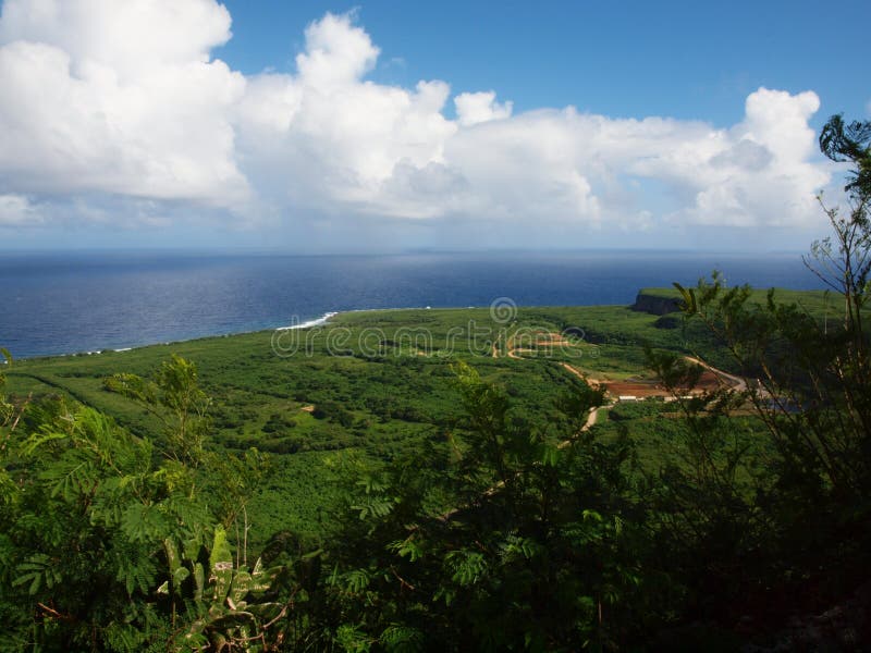 Blue Saipan sea stock photo. Image of birds, east, island - 9889712