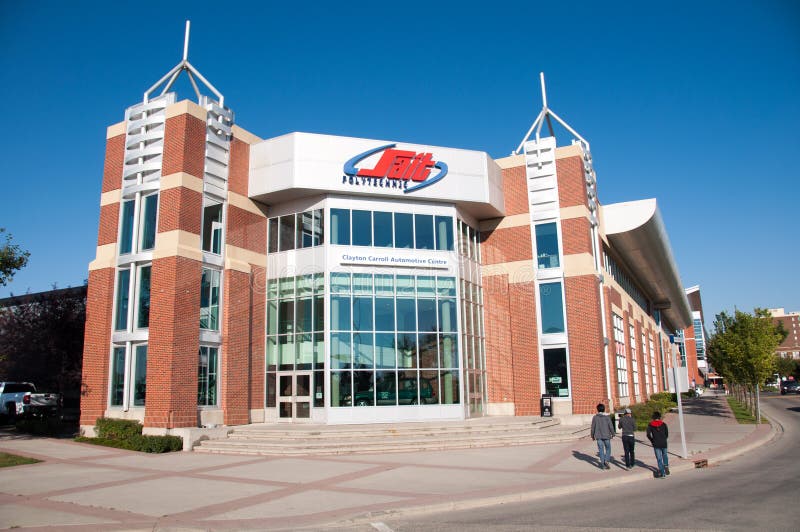 SAIT Polytechnic School Buildings Editorial Photography - Image of ...