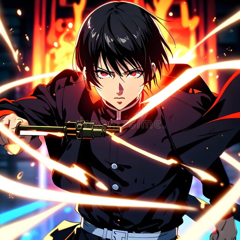 Sakamoto Dodging Bullets in Slow Motion, Cinematic Perspective, Hyper ...