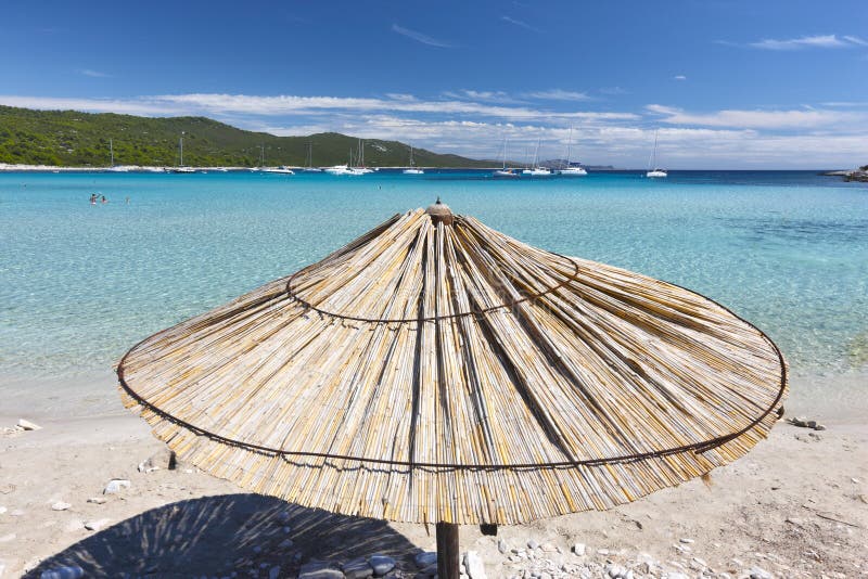 Saharun beach stock image. Image of dugi, swiming, diving - 31373243