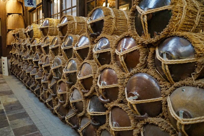 Sake distillery old stock photo. Image of japan, distillery - 146778636