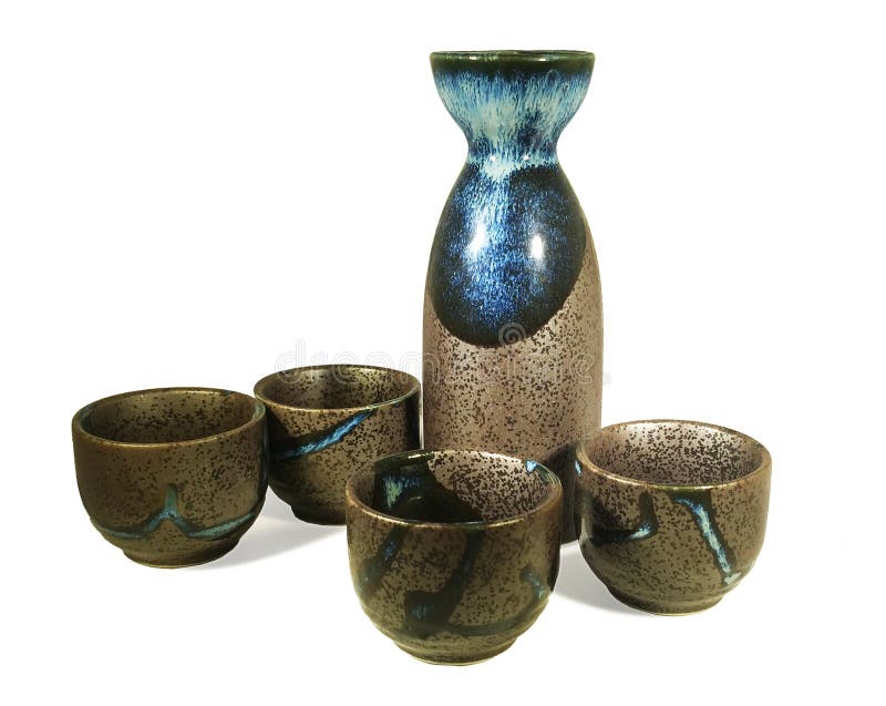 Sake Set stock image. Image of isolated, tasteful, alcoholic - 67289817