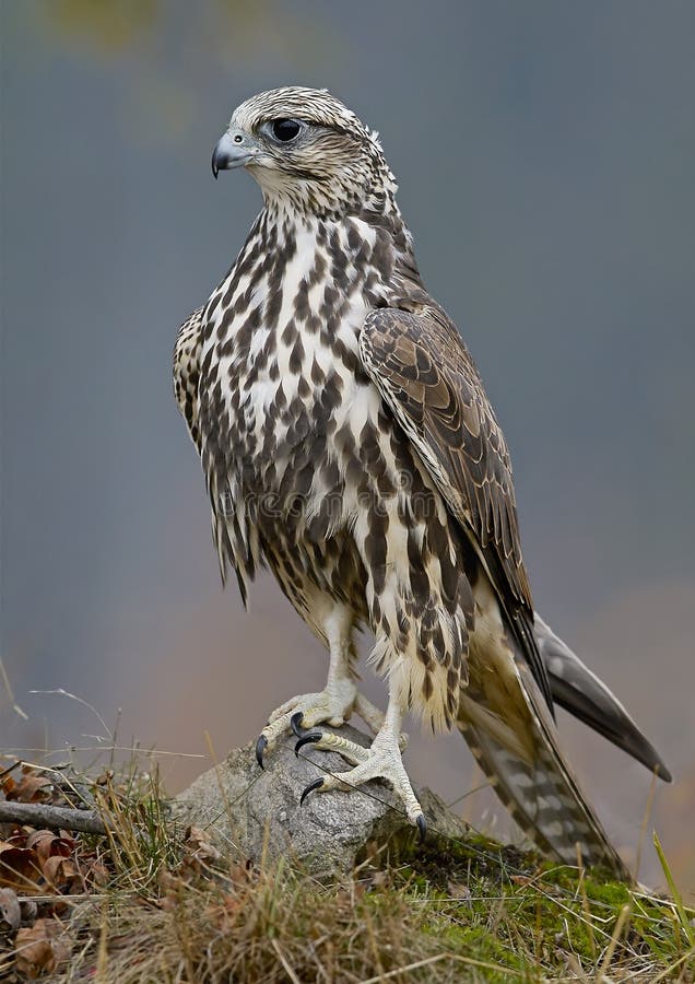 Saker Falcon Falco cherrug stock image. Image of growth - 87988847