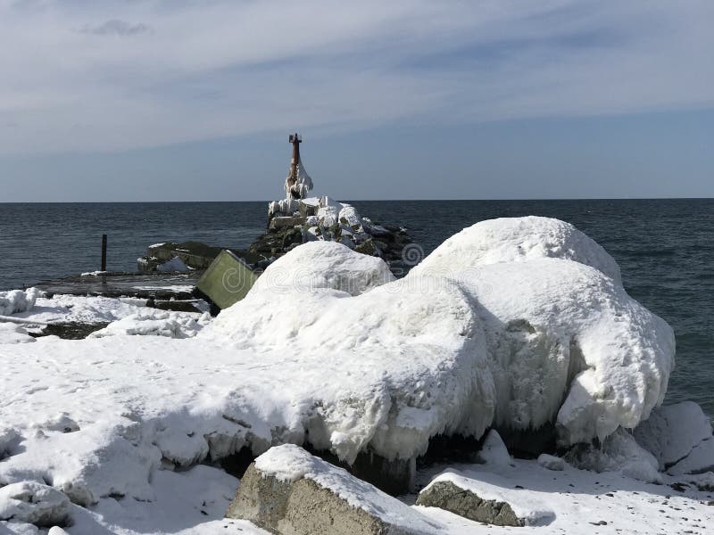 Sakhalin stock photo. Image of strait, ocean, lighthouse - 113302228
