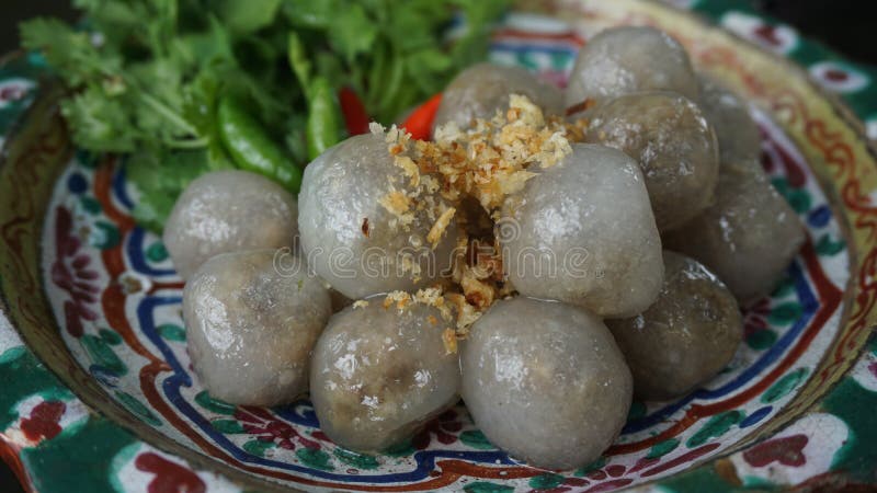 Sakoo. stock photo. Image of recipe, dessert, inside - 93327262