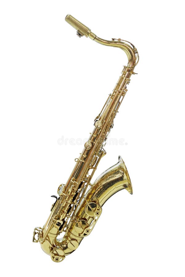 Saksofon zdjęcie stock. Obraz złożonej z wyposażenie - 30065980