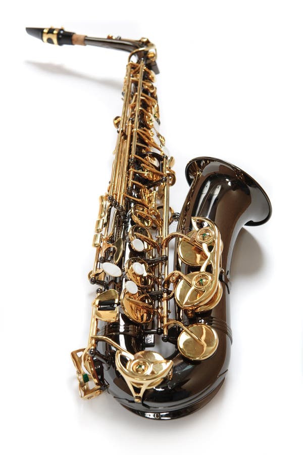 Saksofon czekolada. zdjęcie stock. Obraz złożonej z muzyczny - 4221878
