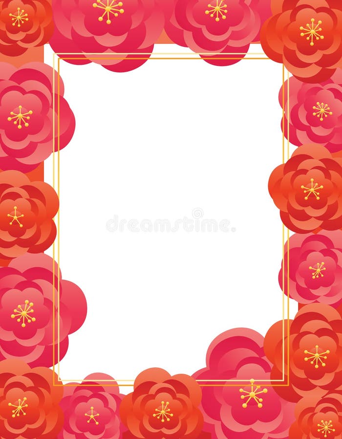 Sakura Borders Stock Illustrations – 314 Sakura Borders Stock ...