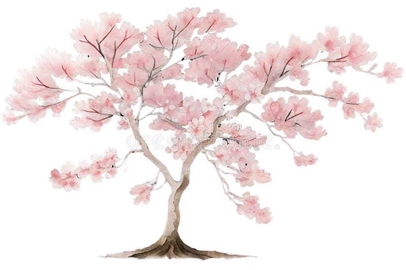 Alpha Channel Cherry Tree Stock Illustrations – 28 Alpha Channel Cherry ...