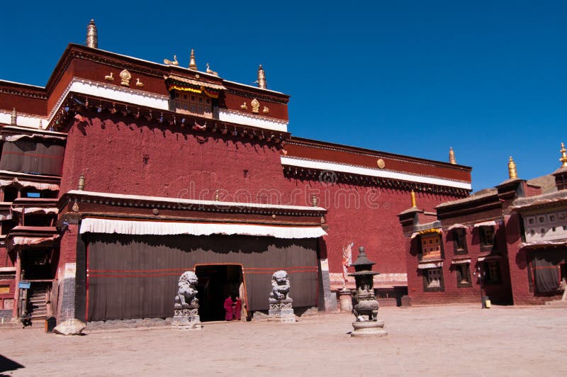 Sakya Monastery stock image. Image of sakya, west, lama - 28349413