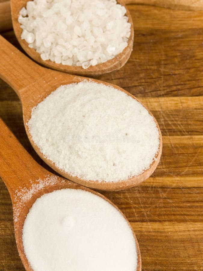 Sal foto de archivo. Imagen de tratamiento, comestible - 12163546