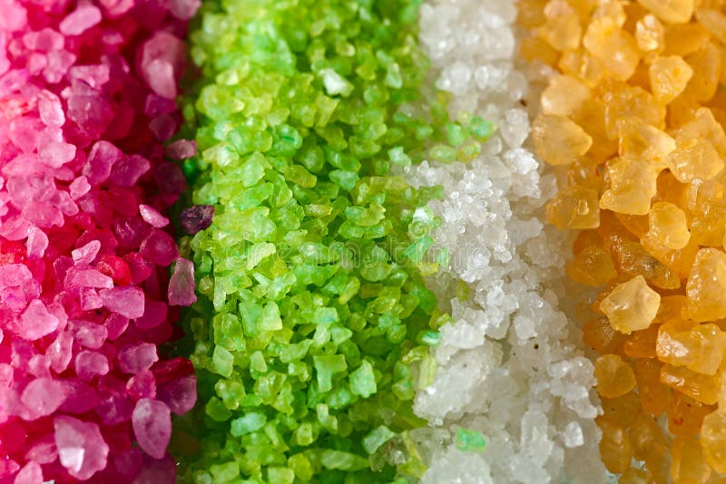 Sal condimentada del mar foto de archivo. Imagen de terapéutico - 49616910