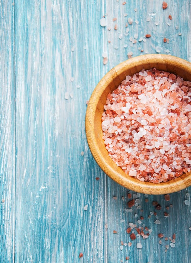 Sal Cor-de-rosa Dos Himalayas Imagem de Stock - Imagem de rocha ...