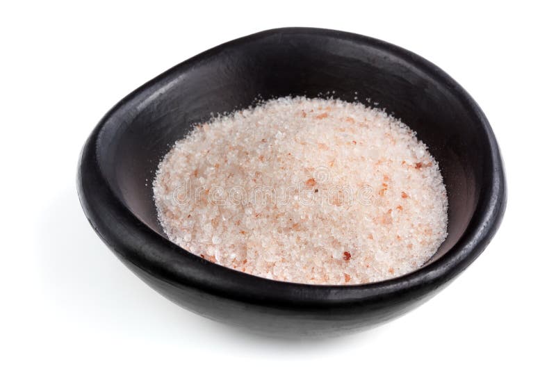 Sal cor-de-rosa Himalaia foto de stock. Imagem de ingrediente - 39733952