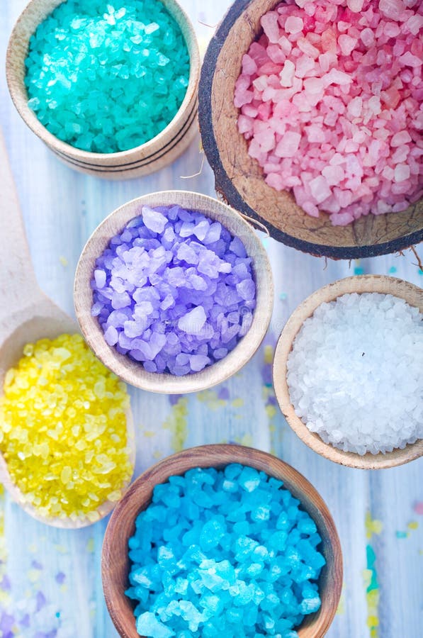 Sal del color foto de archivo. Imagen de color, rojo - 45053422