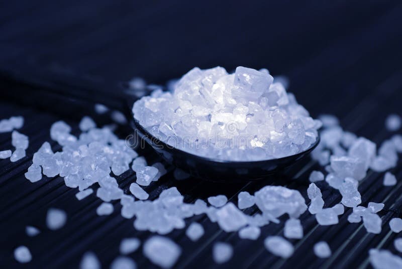 Sal del mar foto de archivo. Imagen de granos, primer - 13293474