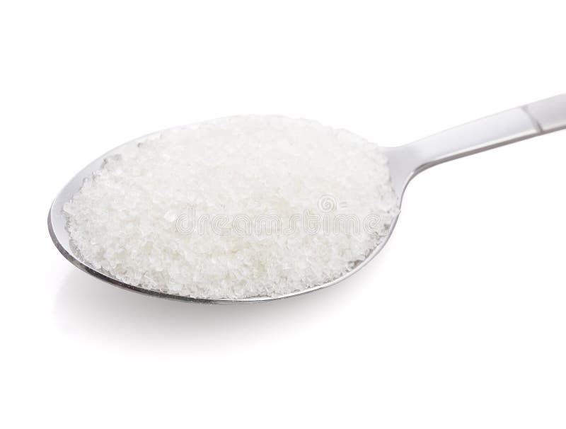 Sal o azúcar foto de archivo. Imagen de aislado, pila - 36698538