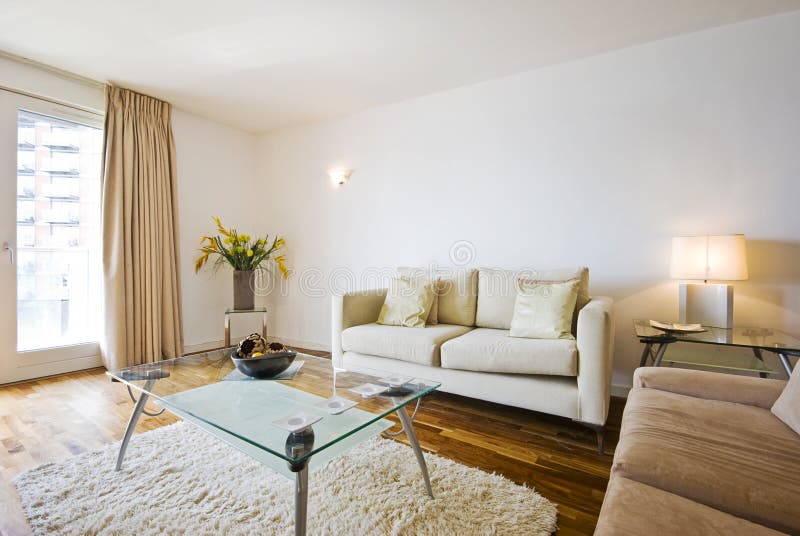 Sala de estar elegante foto de archivo. Imagen de duro - 8885986