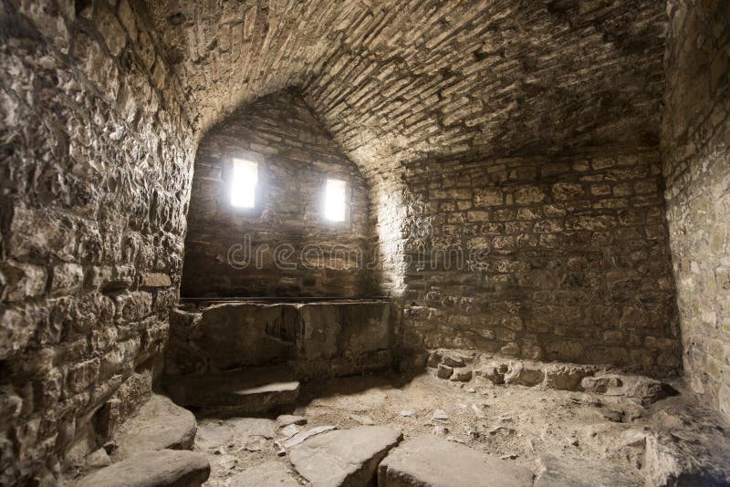 Sala Dentro Do Castelo Velho Foto de Stock - Imagem de quarto, naughty ...