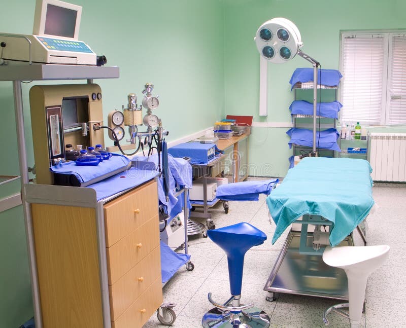 Sala Operacyjna I Wyposażenie Dla Operaci Zdjęcie Editorial - Obraz ...