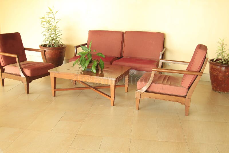 Sala set in a living room stock image. Image of decoration - 96060749