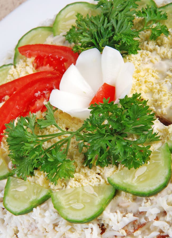Eggplant Salad - Romanian Cuisine Stock Photo - Image of green, baked ...