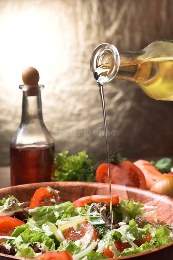 Salad stock image. Image of color, green, delicate, crunch - 2021505